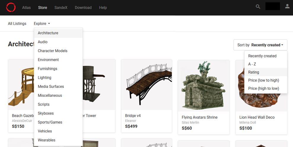 Sansar product meetings 2017: week #36 – Aug/Sept release – Inara Pey: Living in a Modemworld