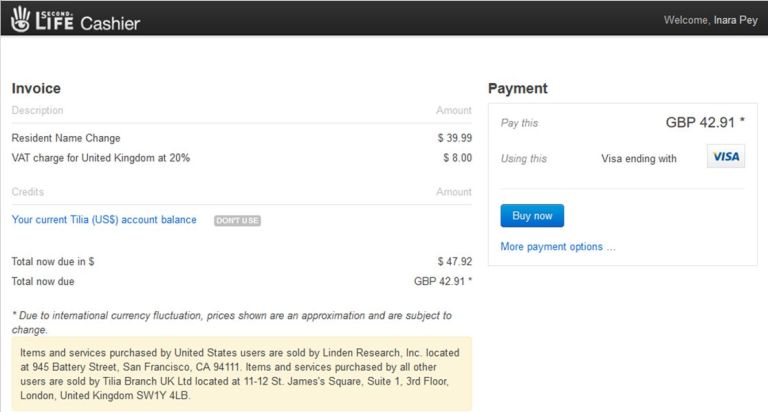 Tutorial: Second Life Names Changes – Inara Pey: Living in a Modemworld