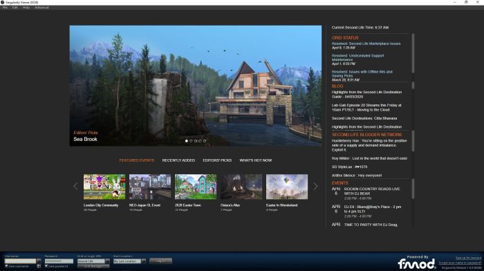 Singularity Viewer – Inara Pey: Living in a Modemworld