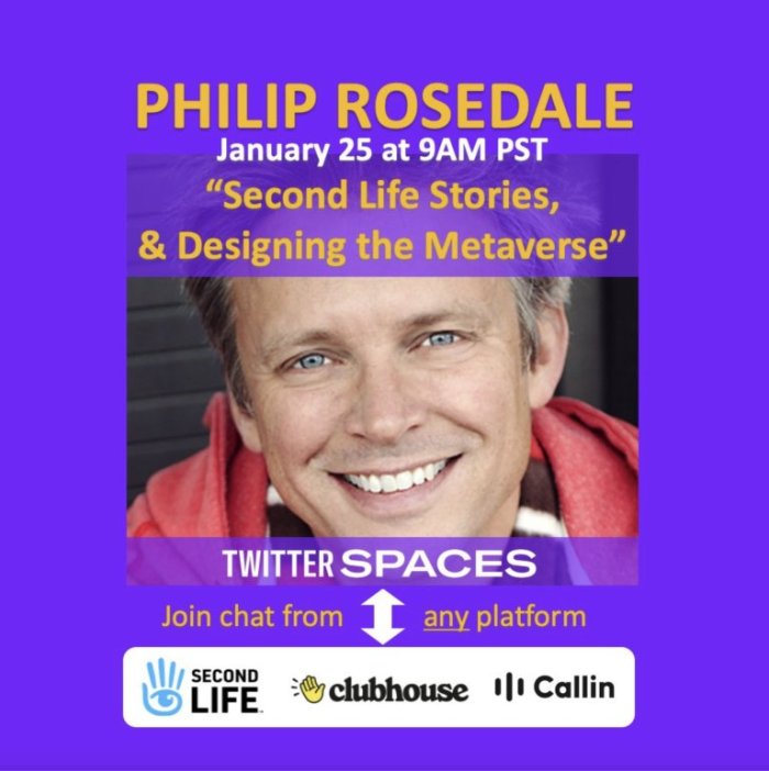 Philip Rosedale talks Second Life and the metaverse – Inara Pey: Living ...