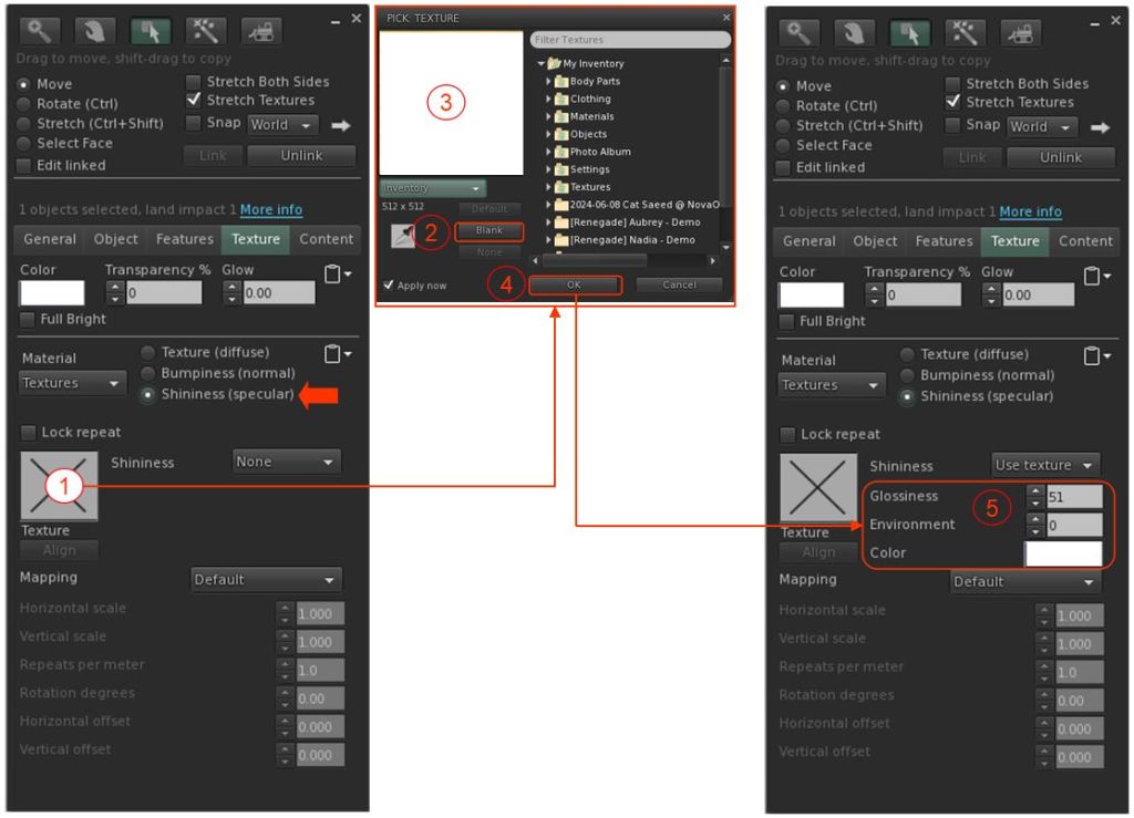 Tutorial: creating a simple (prim) mirror in Second Life – Inara Pey ...